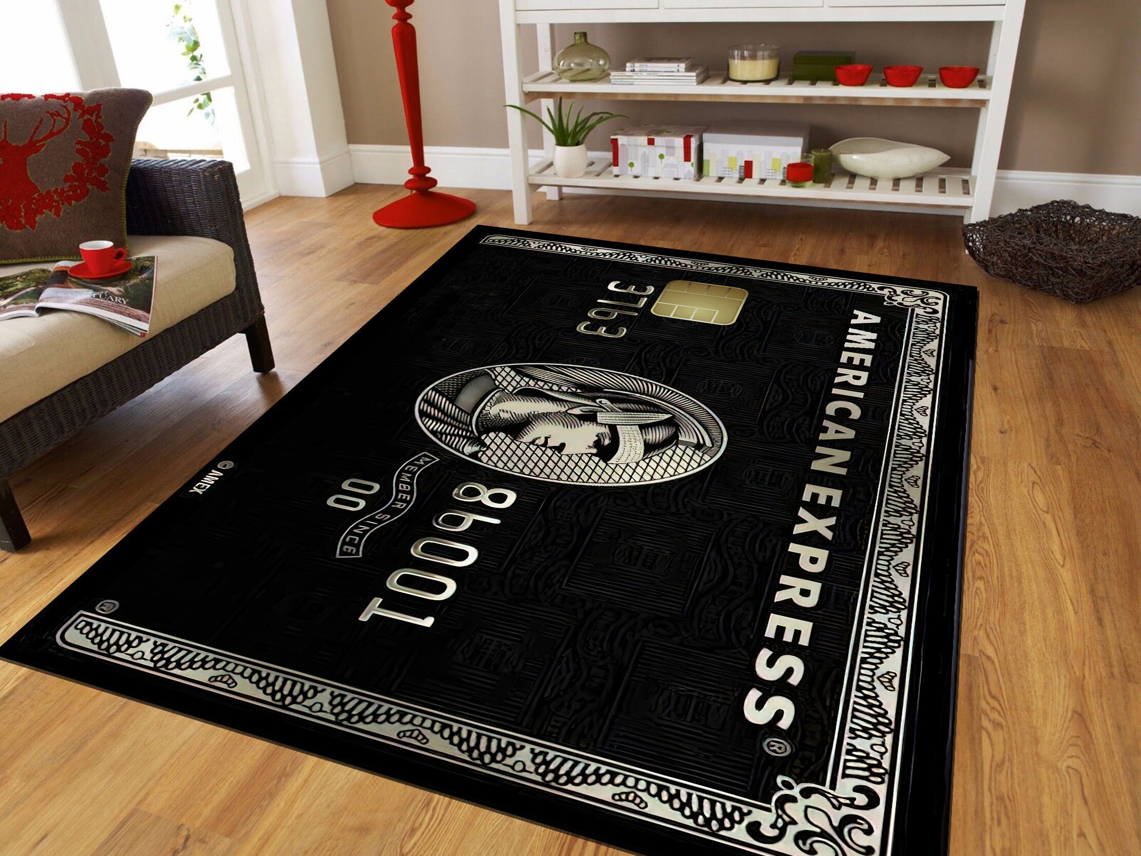 American Express Rug 688 / Card Design Rug / Modern Rug / Popular Rug ...