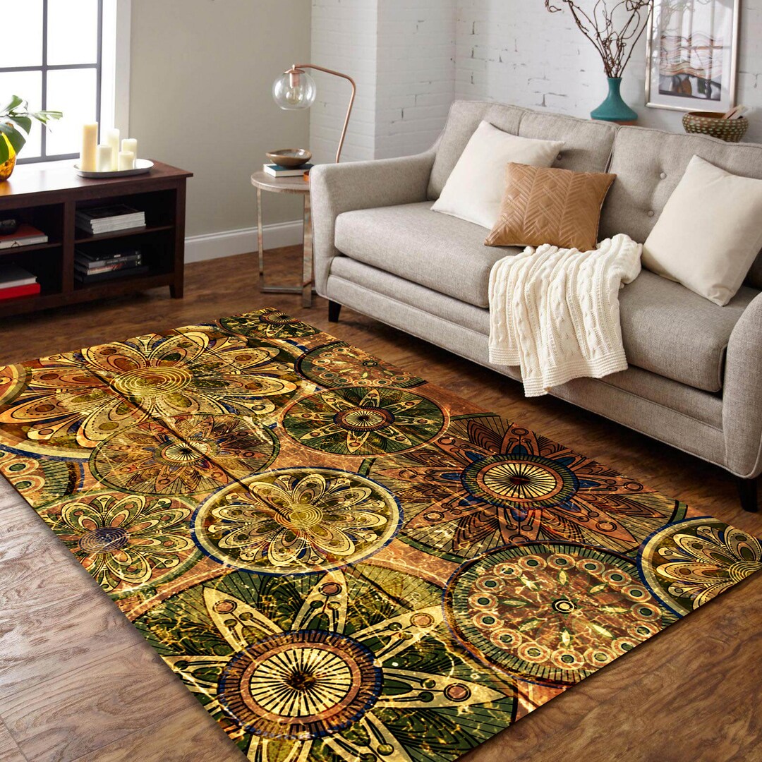 Mandala Mosaic Rugmosaic Rug Art Mosaic Rug Mosaic Pattern - Etsy