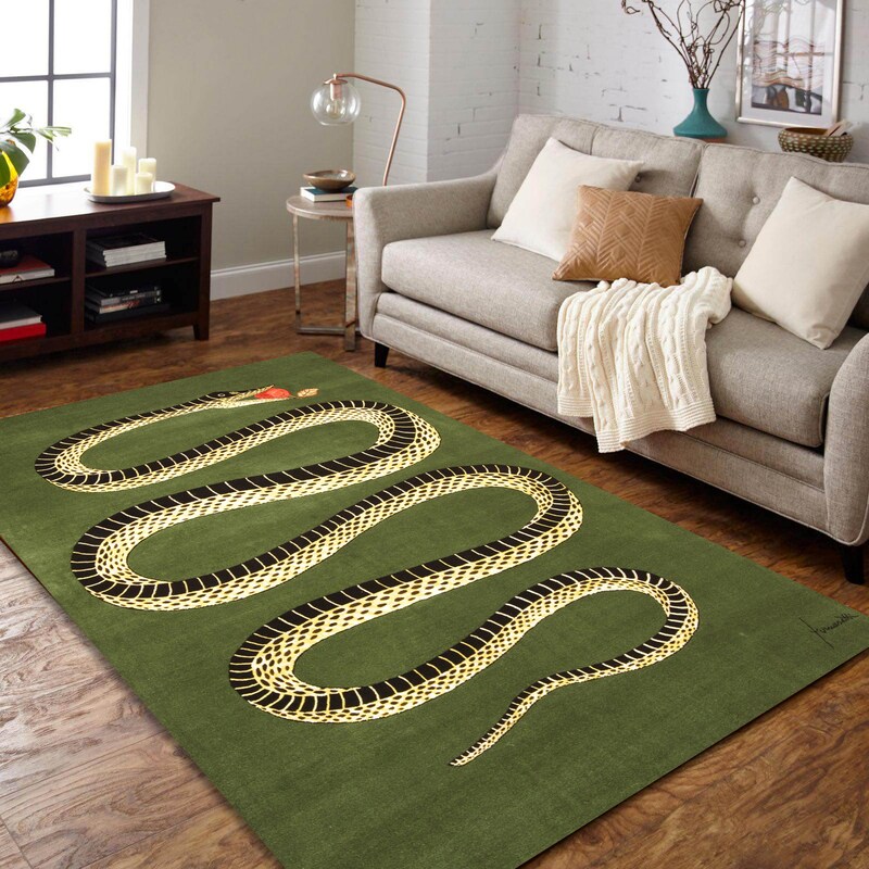 Snake Rug - Etsy