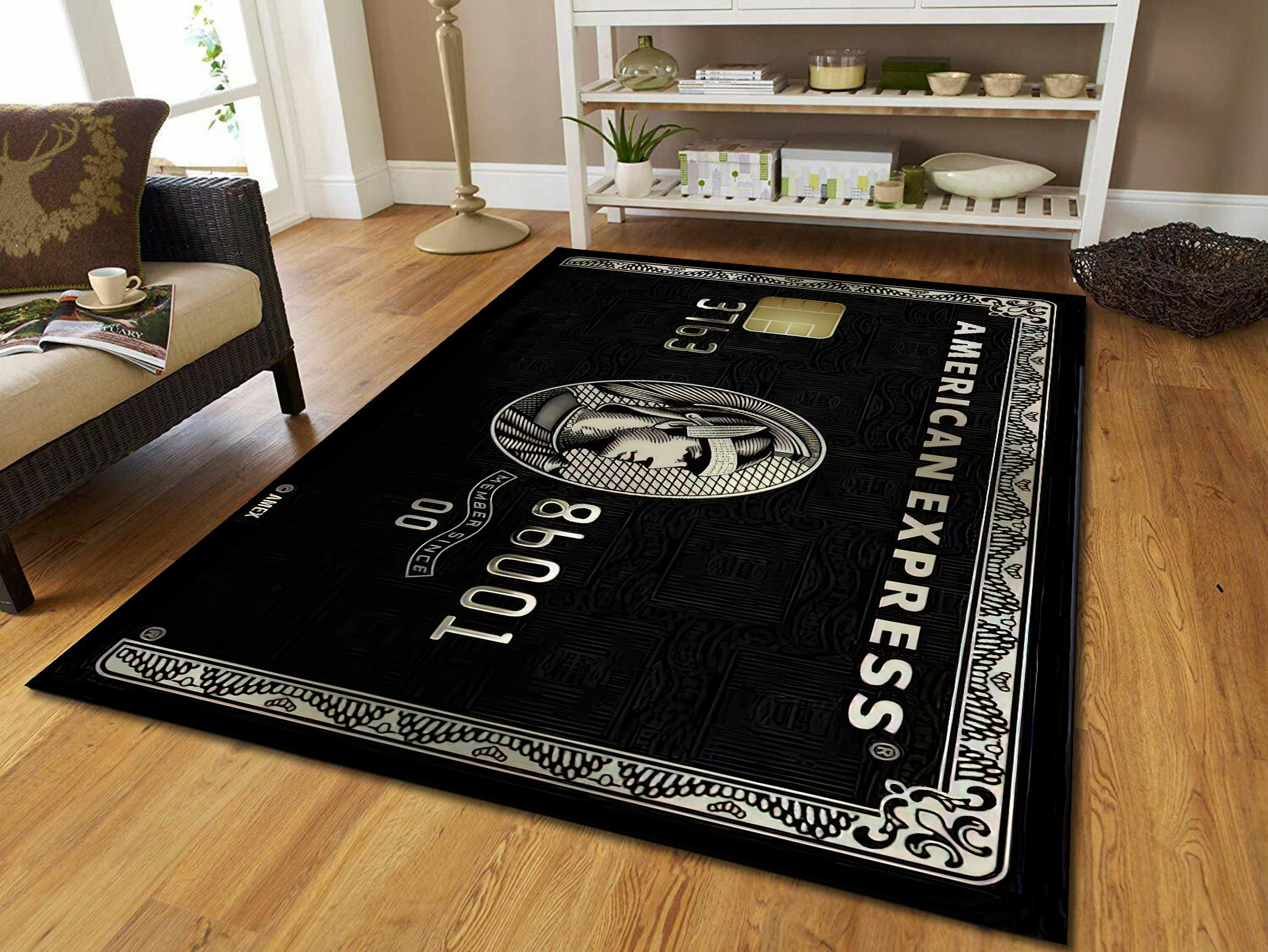 American Express Rug 688 / Card Design Rug / Modern Rug / Popular Rug ...