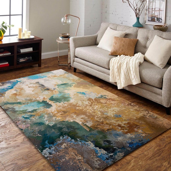 Abstract Rug - Etsy