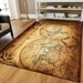 Modern Rug, Old World Map Rug, Vintage Map Rug, Vintage World Map Rug ...
