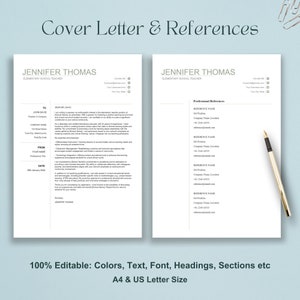 Teacher Resume Template Google Docs, Word & Pages, Teaching Resume ...