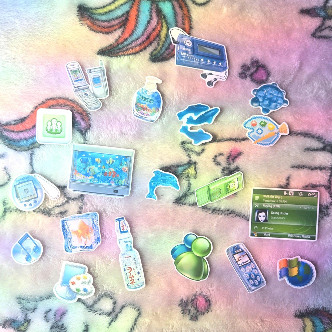 Frutiger Aero Sticker Pack - Etsy