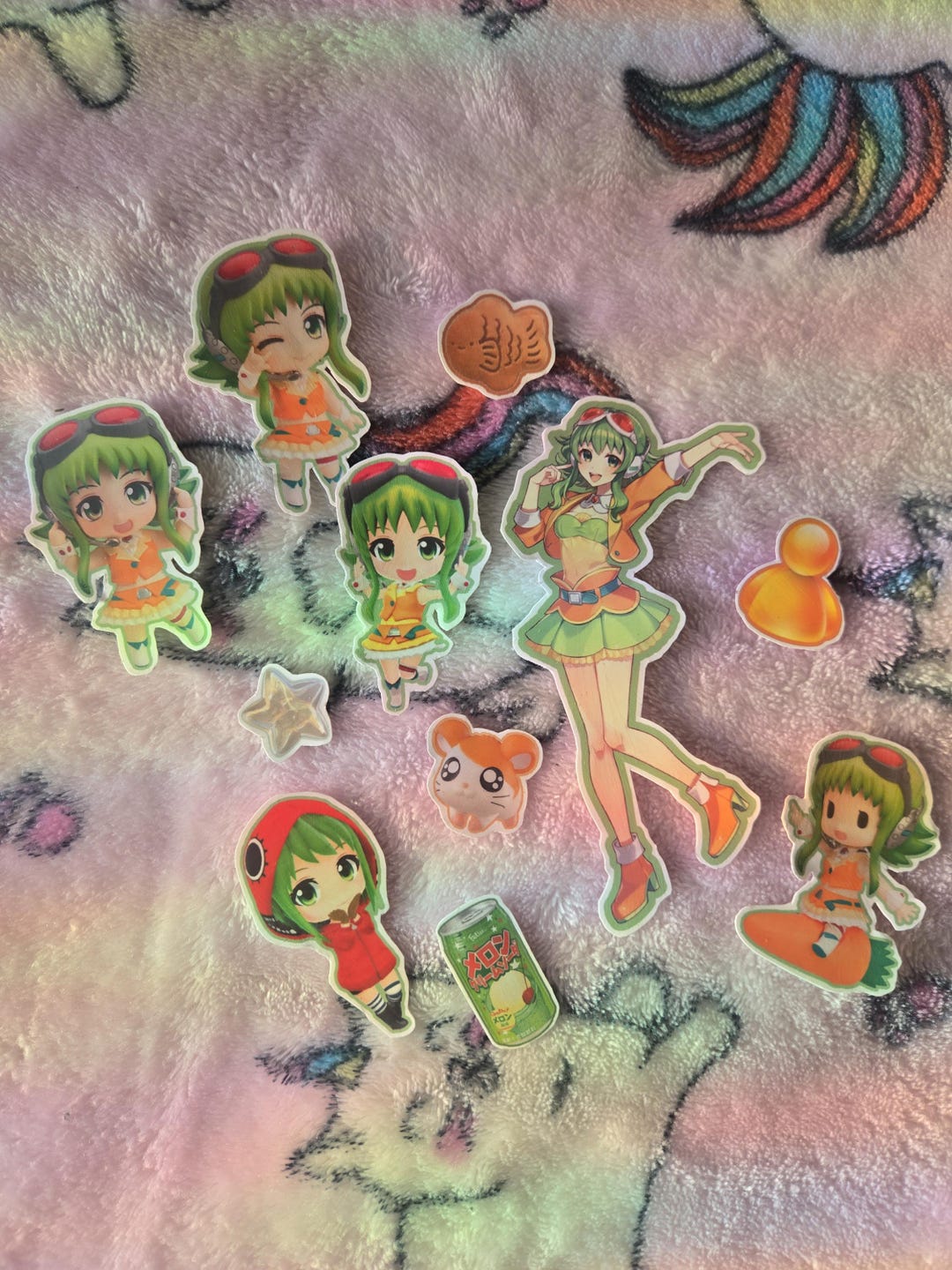 Vocaloid Megpoid GUMI Sticker Pack - Etsy