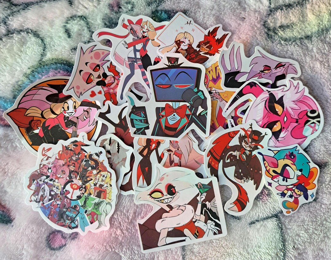 Hazbin Hotel Sticker Pack - Etsy