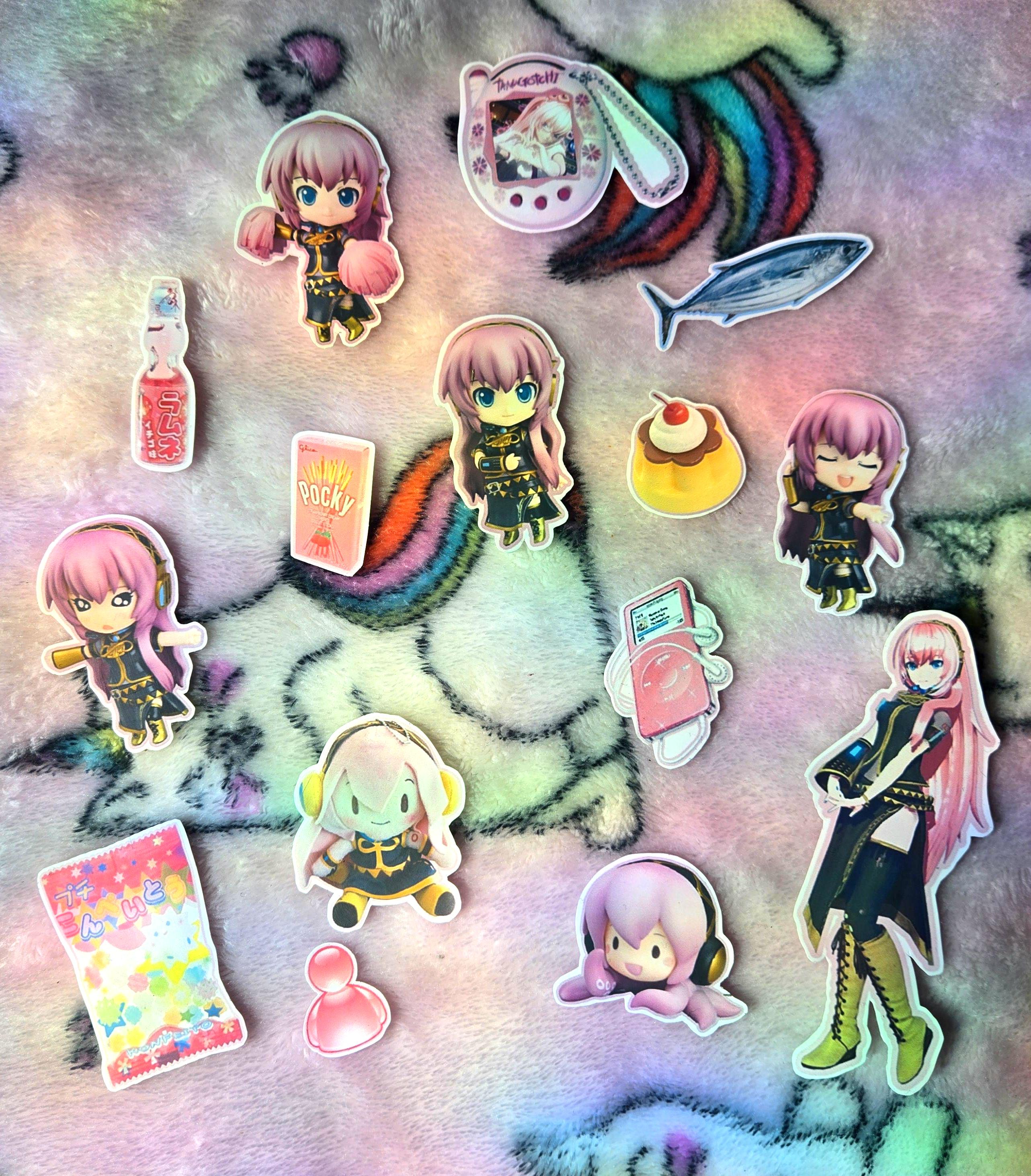 Vocaloid Megurine Luka Sticker Pack - Etsy