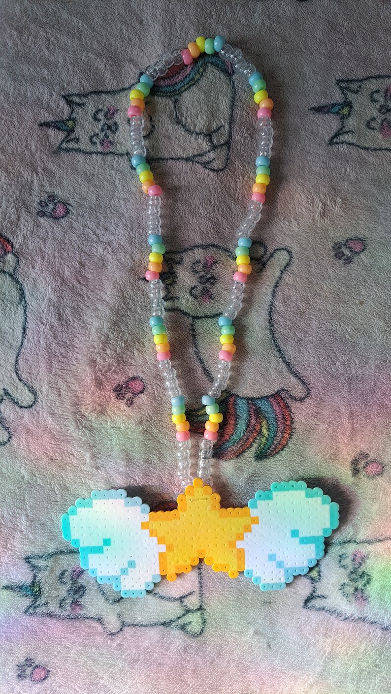 Star With Wings Decora Fashion Inspired Necklace - Etsy