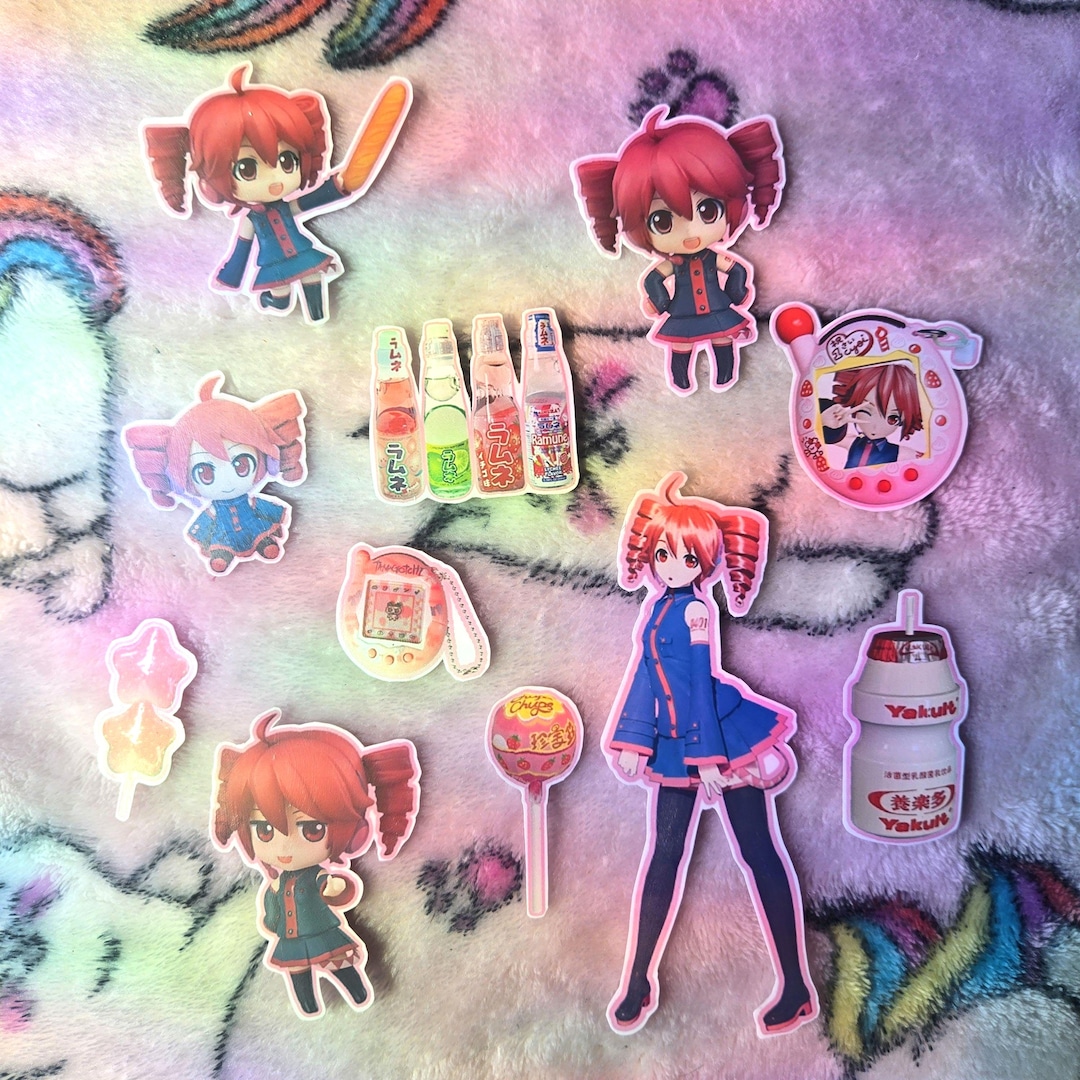 Uatu Kasane Teto Sticker Pack - Etsy