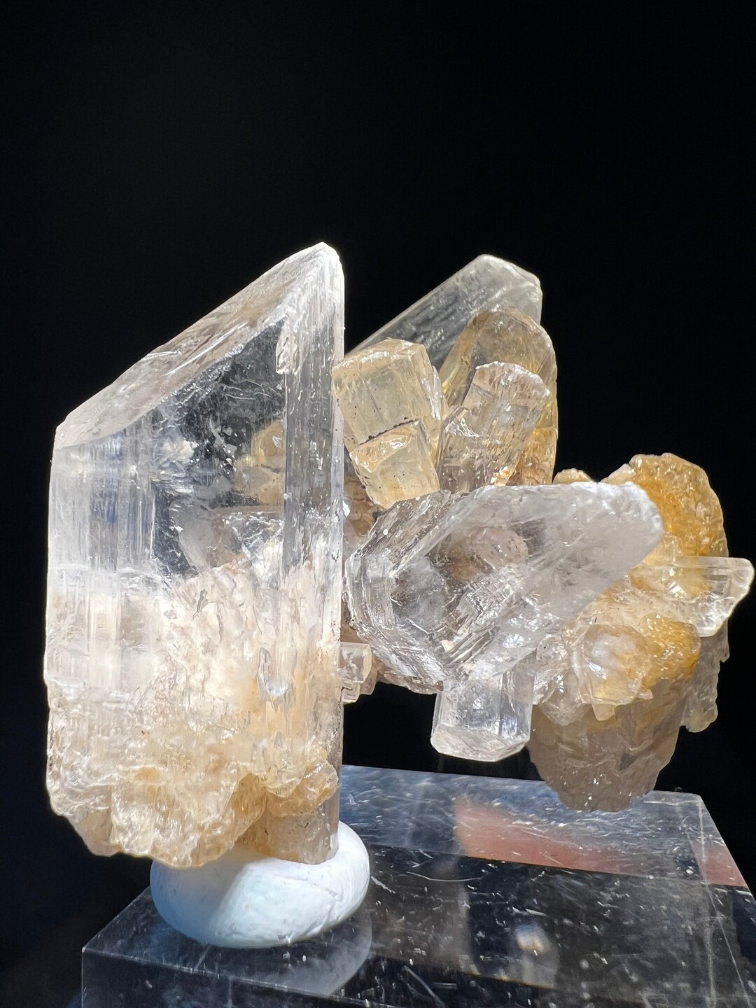 Rare Selenite Cluster Specimen - Etsy