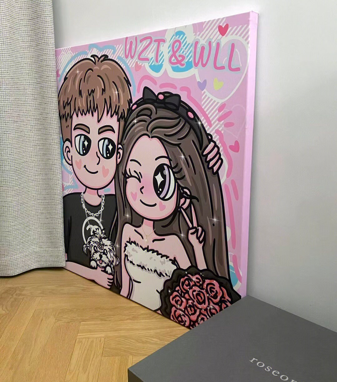 Customized Couple/friends Drawing Cartoon Hand-drawn - Etsy