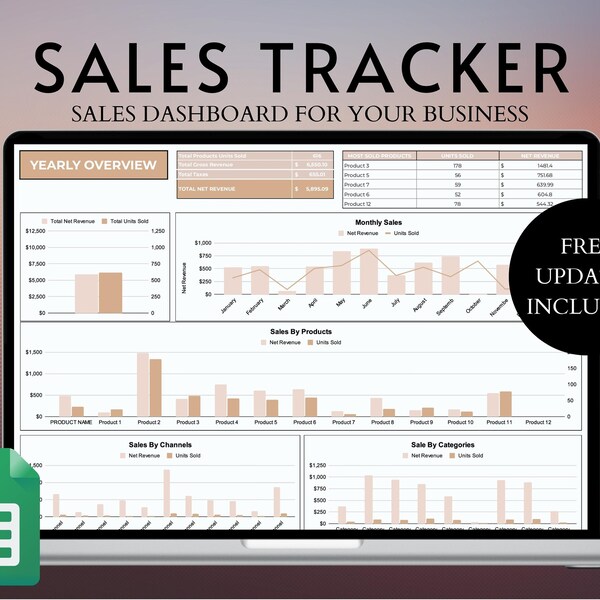 Sales Tracker - Etsy