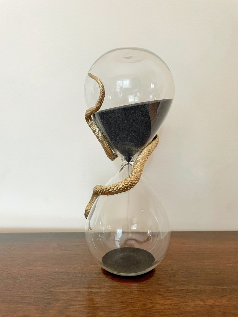 Hourglass, Snake Hourglass, Sand Timer, 30 Minute Timer, 30 Minute Sand ...