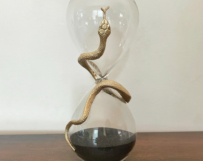Hourglass, Snake Hourglass, Sand Timer, 30 Minute Timer, 30 Minute Sand ...