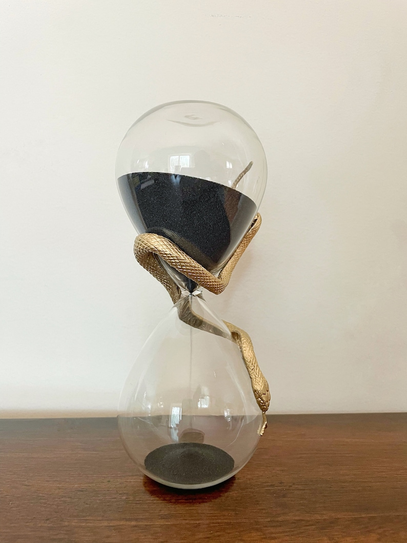 Hourglass, Snake Hourglass, Sand Timer, 30 Minute Timer, 30 Minute Sand ...