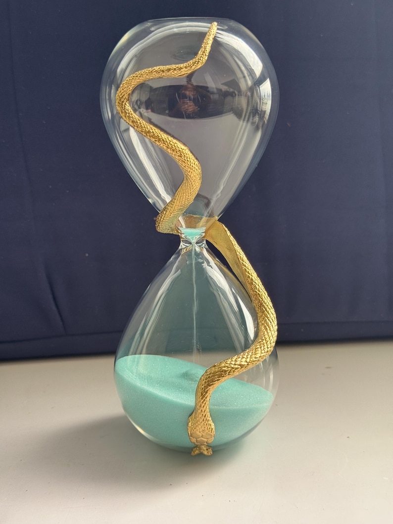 Hourglass, Snake Hourglass, Sand Timer, 30 Minute Timer, 30 Minute Sand ...