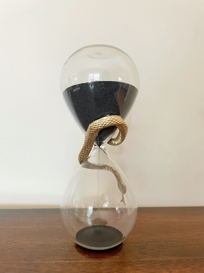 Hourglass, Snake Hourglass, Sand Timer, 30 Minute Timer, 30 Minute Sand ...
