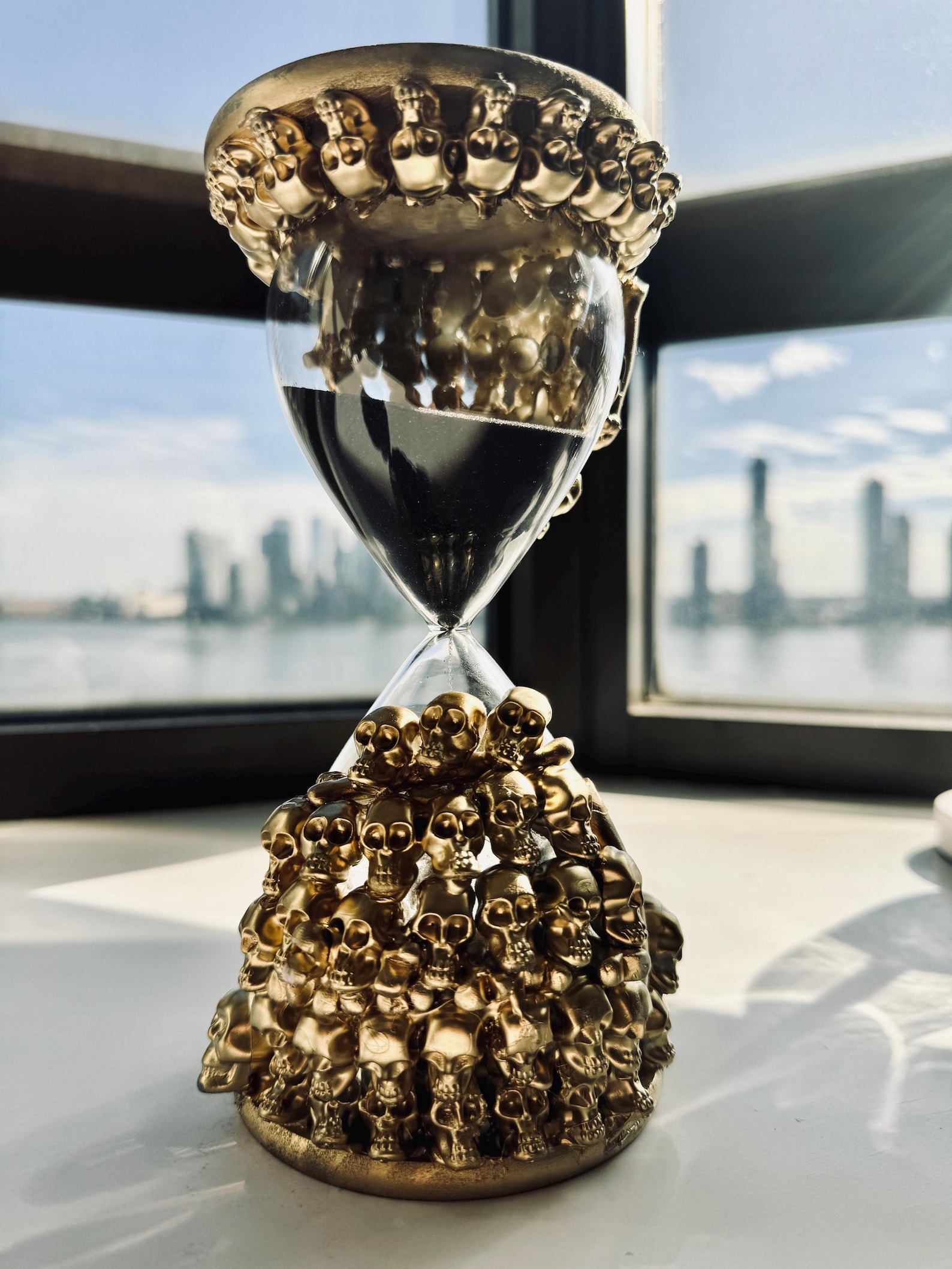 Skull Hourglass, Catacombs, Skulls, Hourglass, Sand Timer, 30 Minute ...
