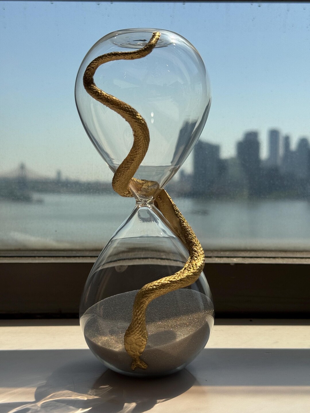 Hourglass, Snake Hourglass, Sand Timer, 60 Minute Timer, 60 Minute Sand Timer, Halloween Decor ...