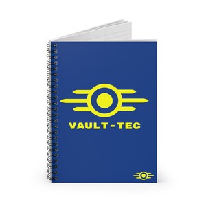 Fallout VAULT-TEC Spiral Notebook - Etsy