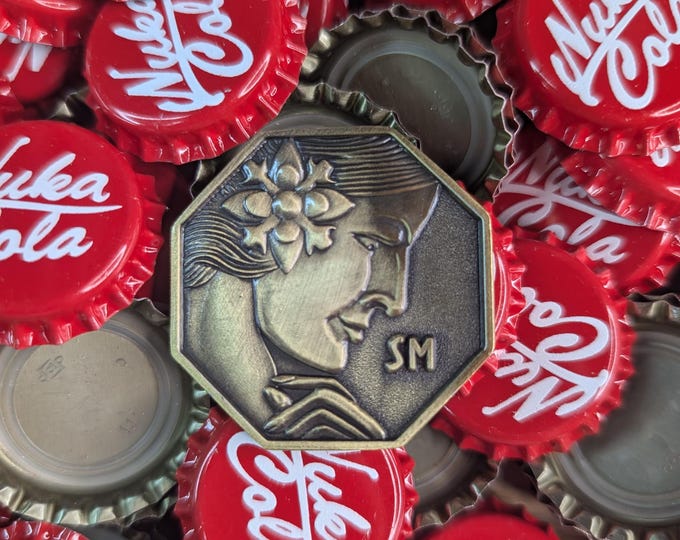 Fallout New Vegas Sierra Madre Chip Prop Coin- Fallout Inspired - Etsy