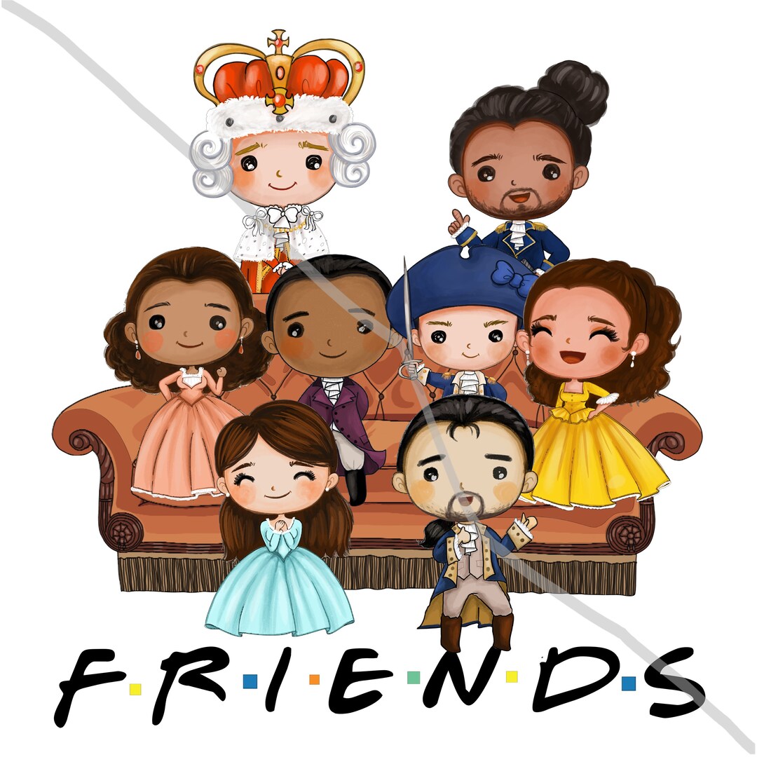 Hamilton Friends Jpg Png Svg File - Etsy