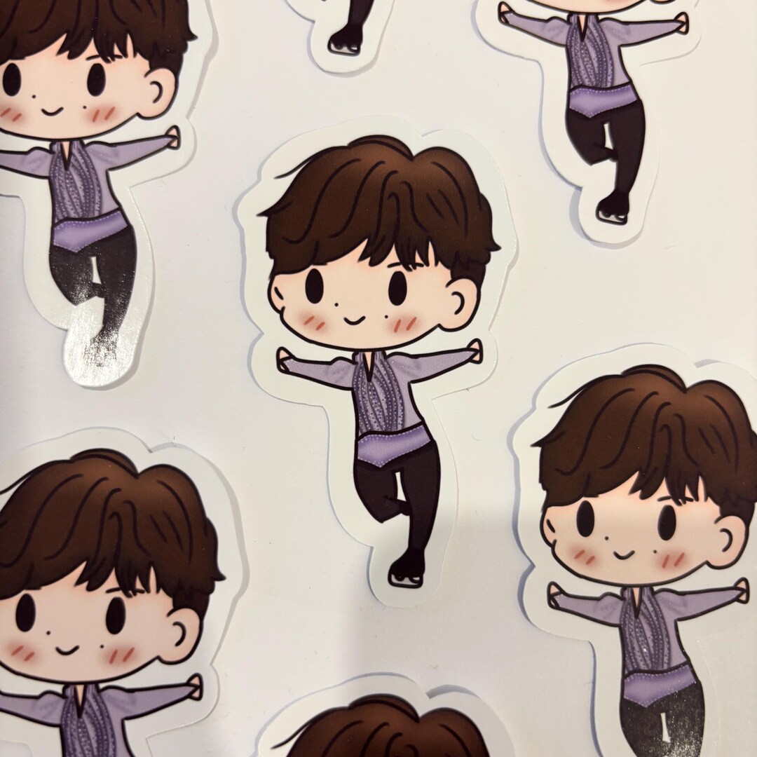 Hand-drawn Shun Sato Vinyl Die-cut Sticker – Premium Quality, Unique ...