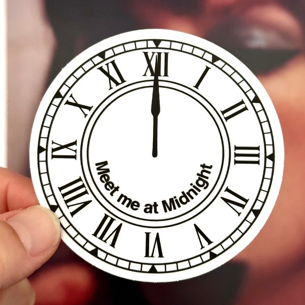 Midnights Taylor Clock - Etsy