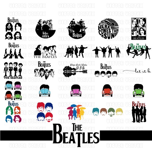 The Beatles Downloads - Etsy