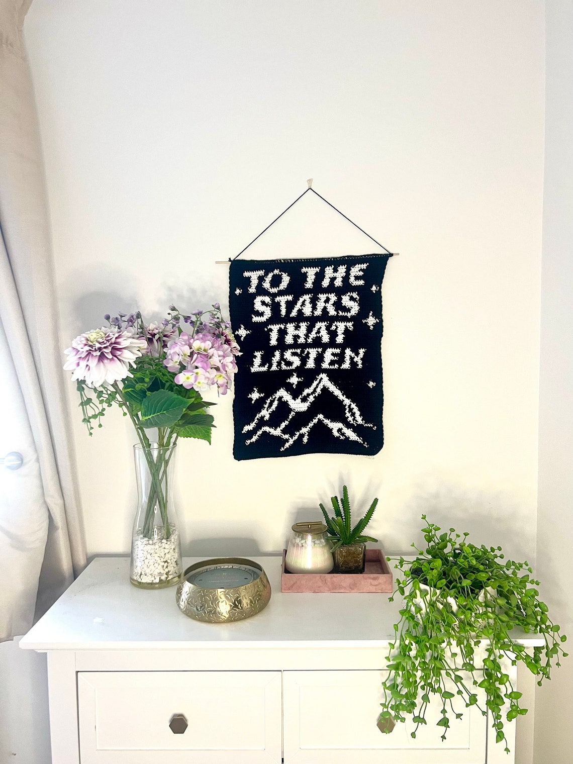 ACOTAR - Velaris Stars Wall Hanging Crochet Pattern - Etsy