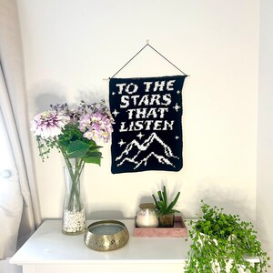 ACOTAR - Velaris Stars Wall Hanging Crochet Pattern - Etsy