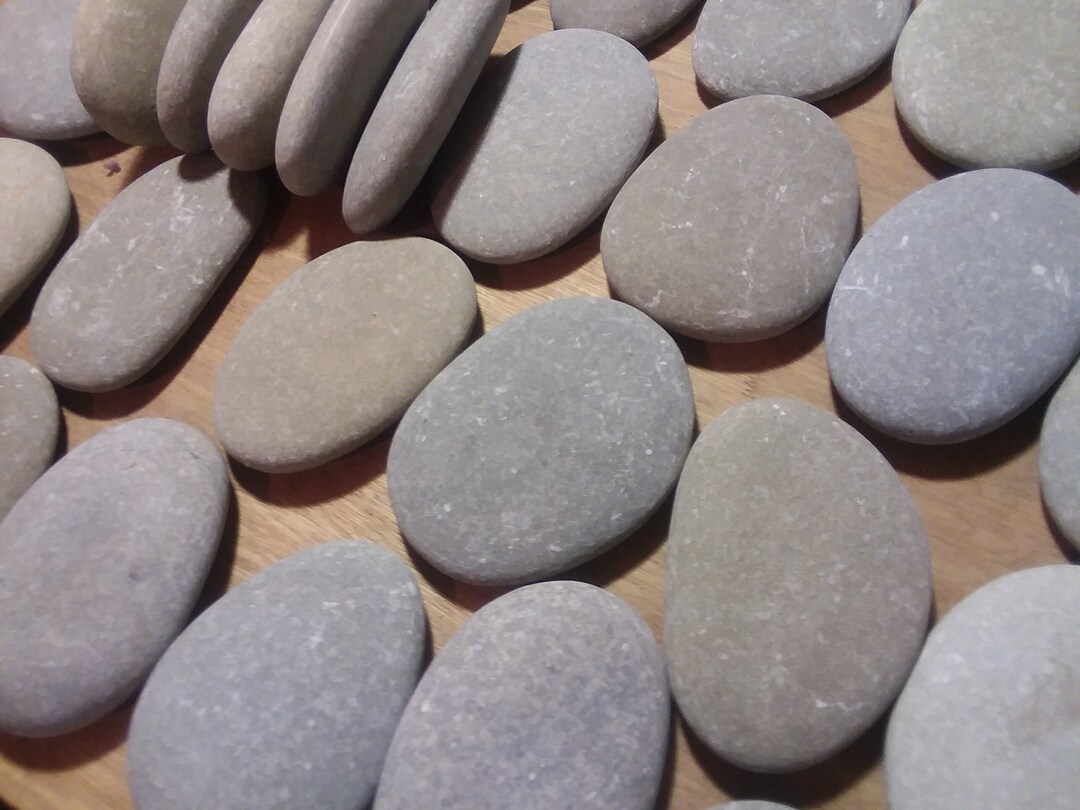 20 4 5 Smooth Beach Stones - Etsy