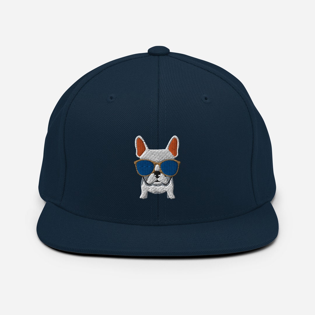 French Bulldog With Sunnies Snapback Hat - Etsy