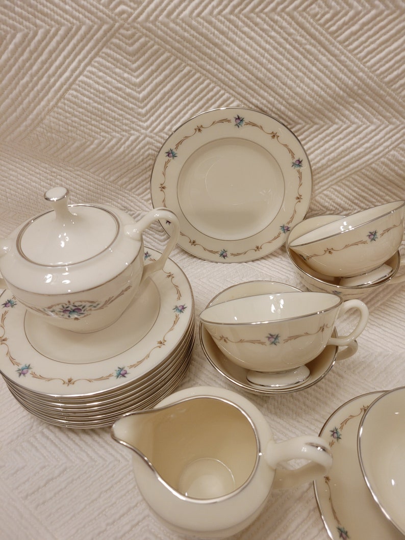 Lenox Capri Tea Set - Etsy