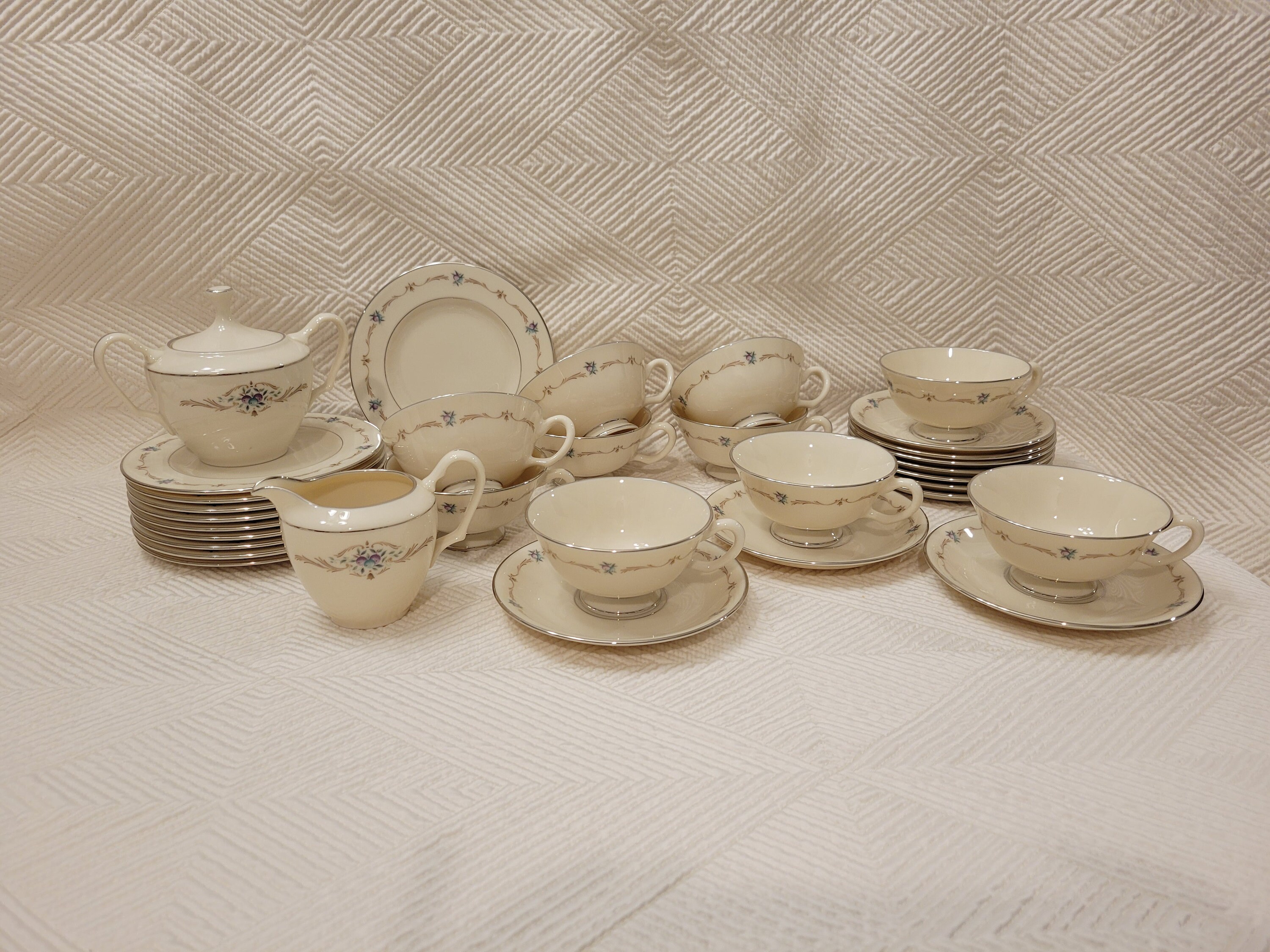 Lenox Capri Tea Set - Etsy