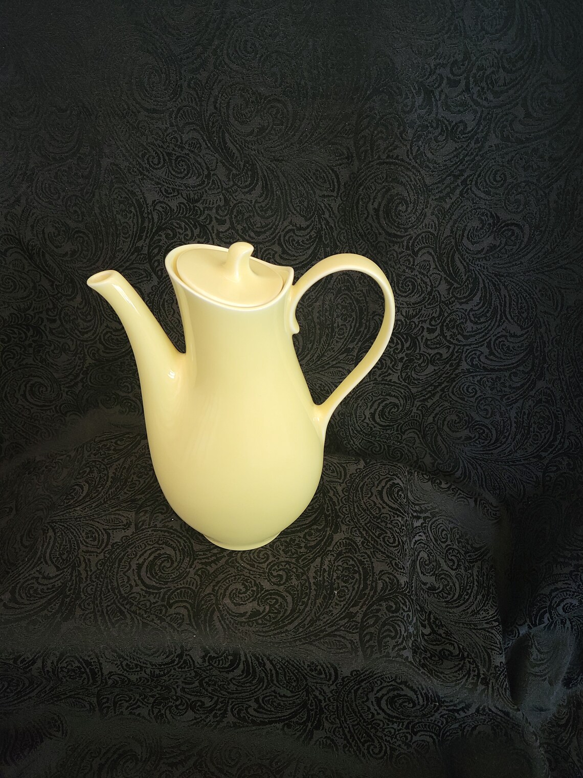 Yellow Coffee or Tea Pot & Lid. Kettle Lor Carafe by Hall - Etsy