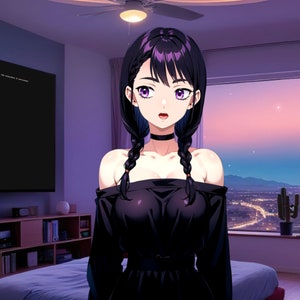 Vtuber - Velvet Girl - Half Body Live2d Model for Vtube Studio | Cozy ...