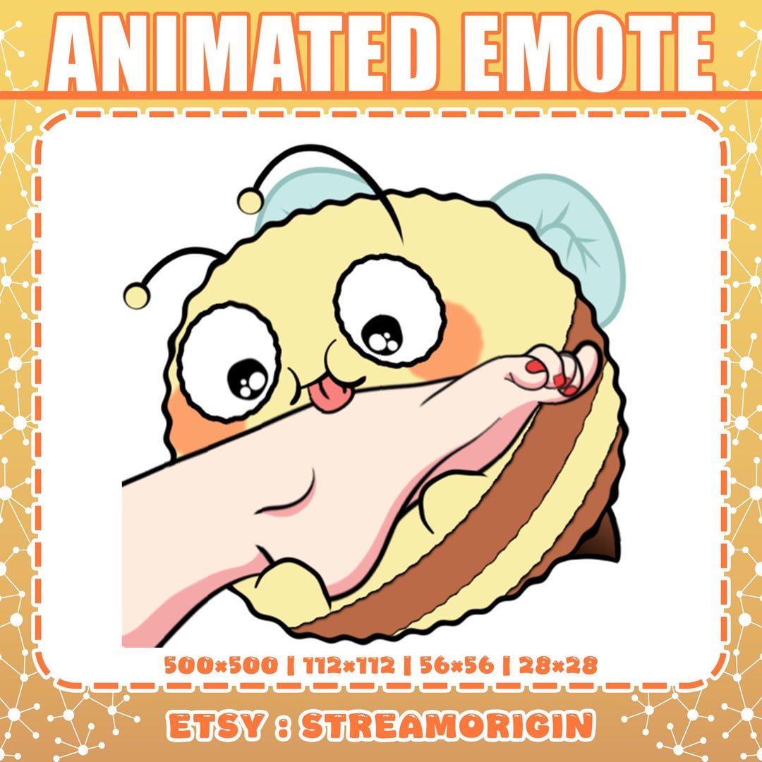 Feet Licking Bee Animated Emote | Cute Bee Emote , Foot Licking Bee ...