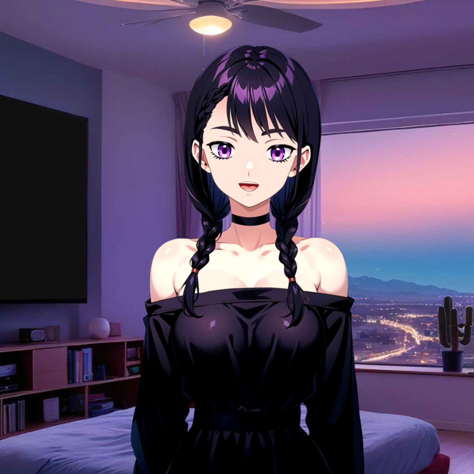 Vtuber - Velvet Girl - Half Body Live2d Model for Vtube Studio | Cozy ...