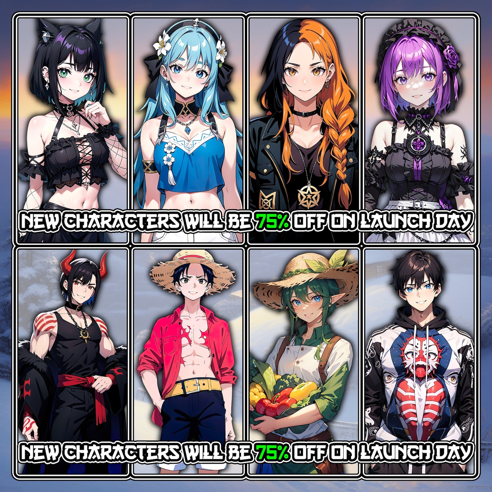 Penguin Girl Pngtuber 3 Expression Pngtuber Girl, Stream Avatar, Stream ...