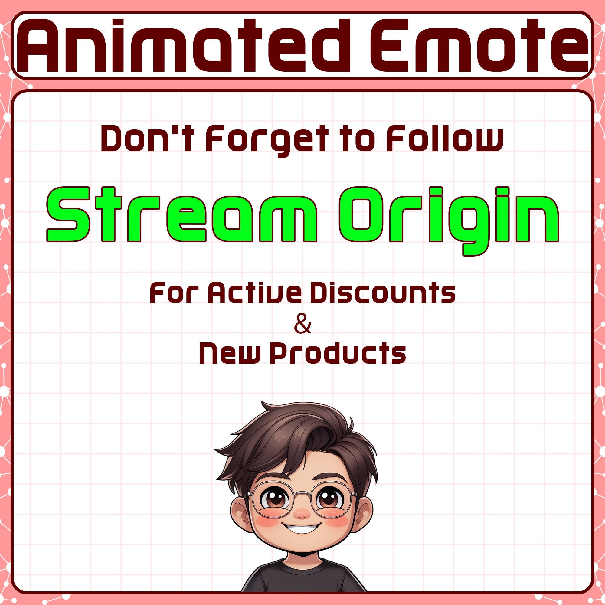 Bunny Cheer Animated Emote | Chibi Bunny Hops With Light Sticks, Ready ...