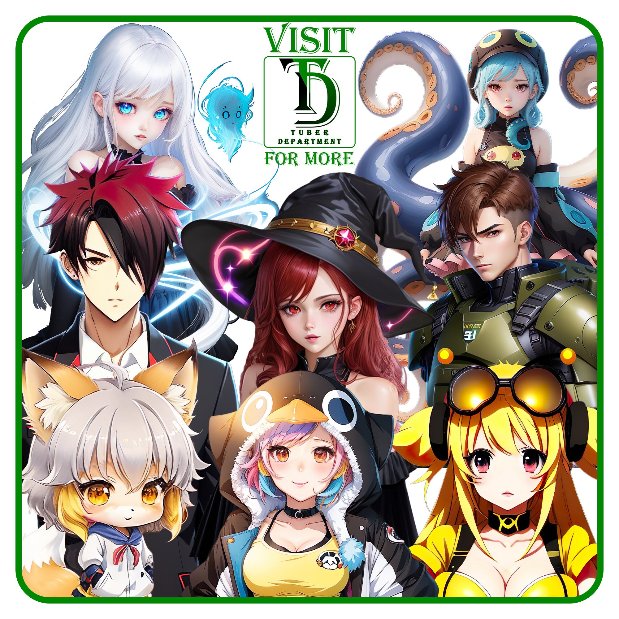 Frog Pngtuber / 1 Expressions / 2D Model With 4 PNG for Streamer ...