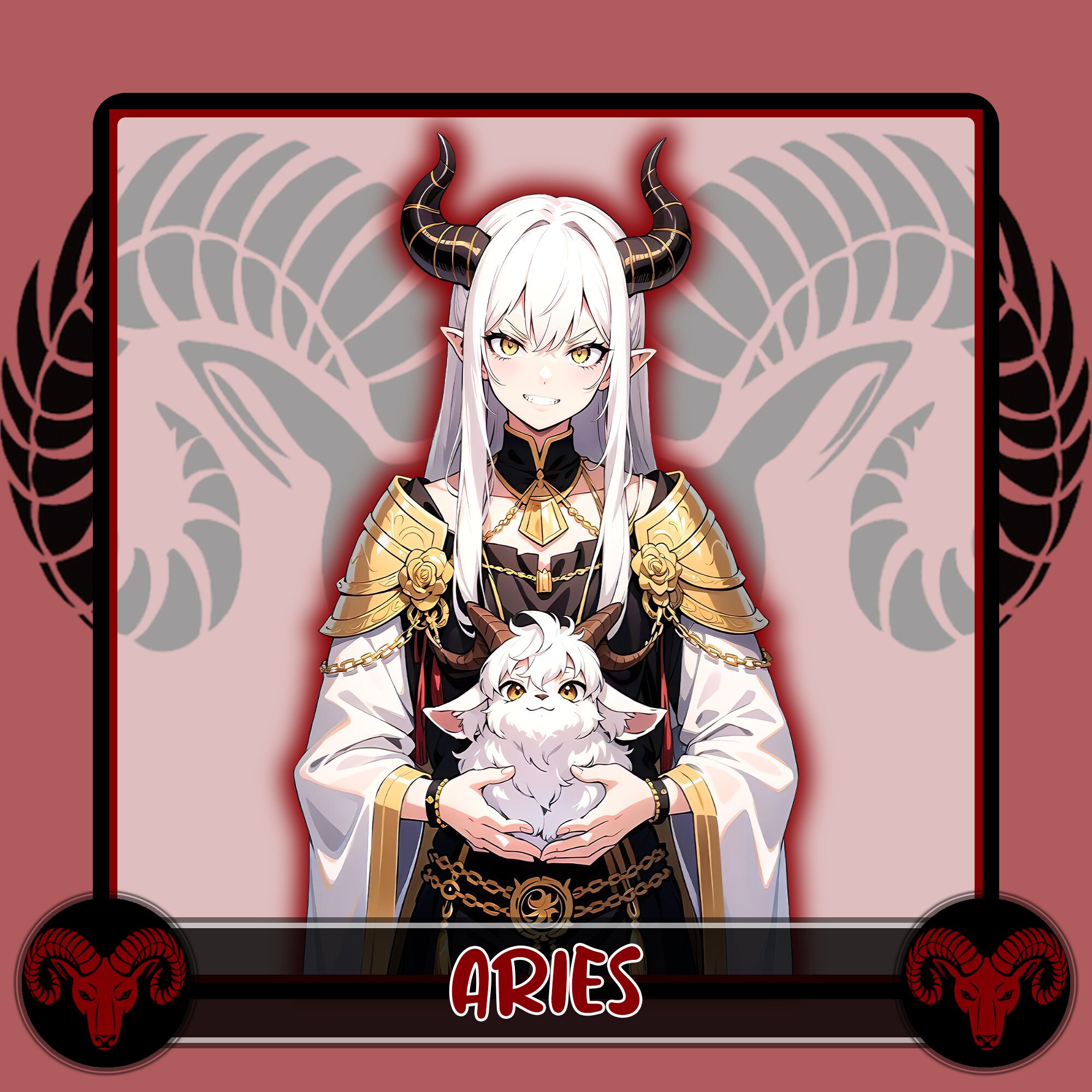 Aries Pngtuber 7 Expression Pngtuber Boy, Stream Avatar, Stream Model ...