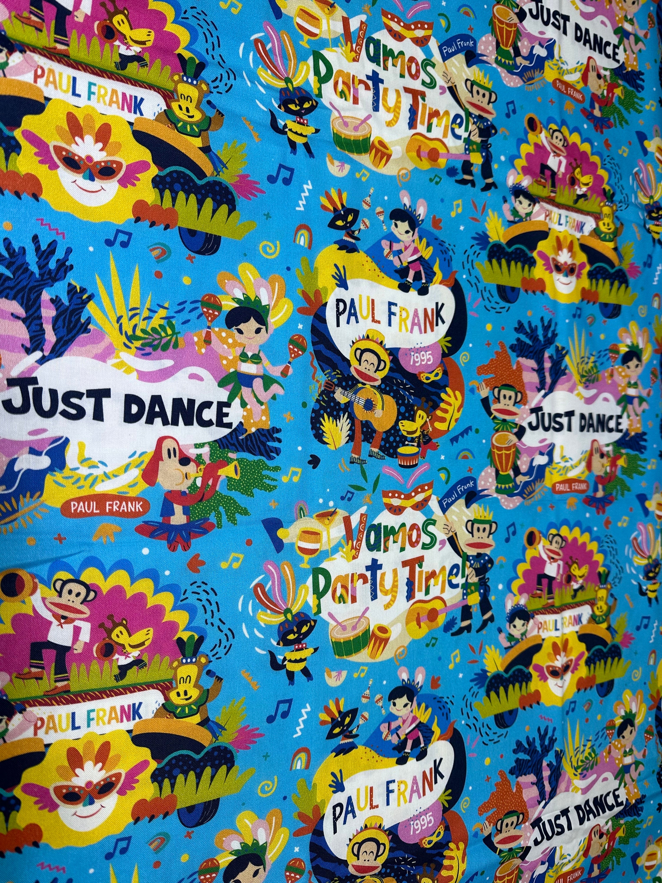 Paul Frank Fabric “paul Frank Carnival” - for Michael Miller - 2 Yards ...