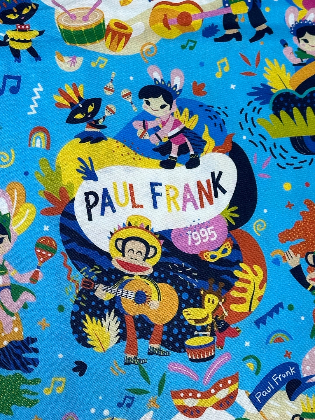 Paul Frank Fabric “paul Frank Carnival” - for Michael Miller - 2 Yards ...