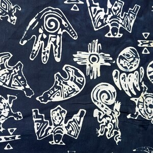 Batik Fabric - 1 1/2 Yards - Etsy