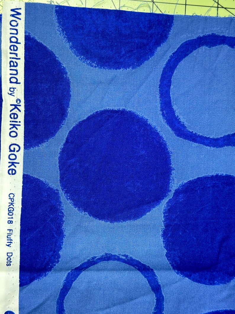 Keiko Goke Fabric “fluffy Dots” - Wonderland - 32” - Etsy