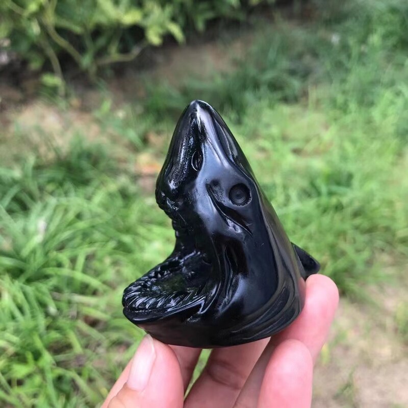 Carved Shark - Etsy
