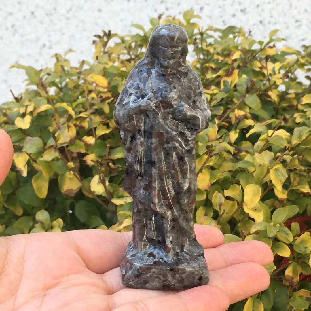 4" Natural Yooperlite Crystal Quartz,hand Carved Jesus ,crystal Jesus ...