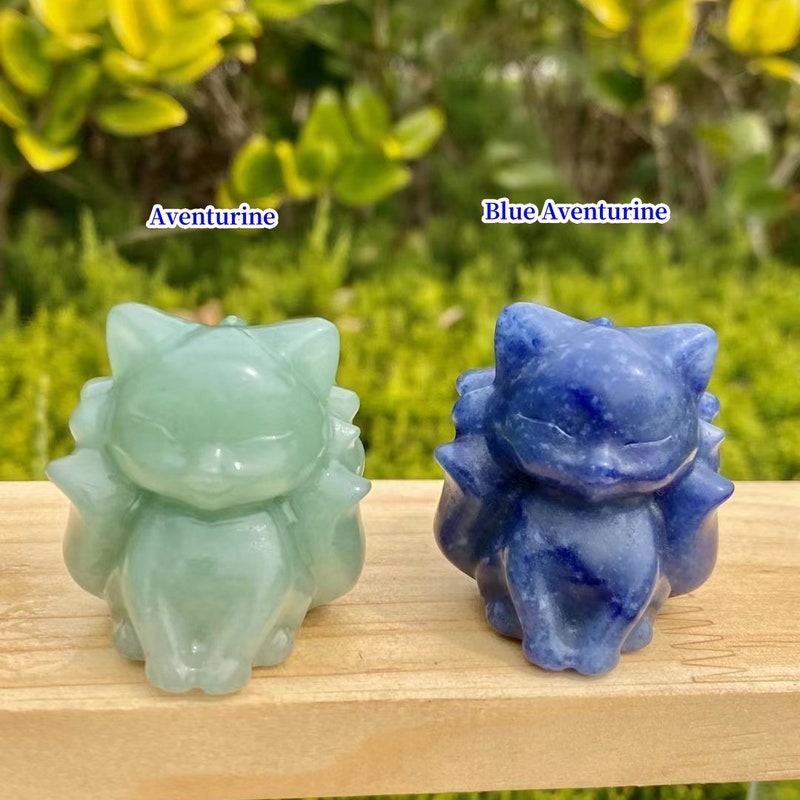 9 Tail Fox Crystals - Etsy UK